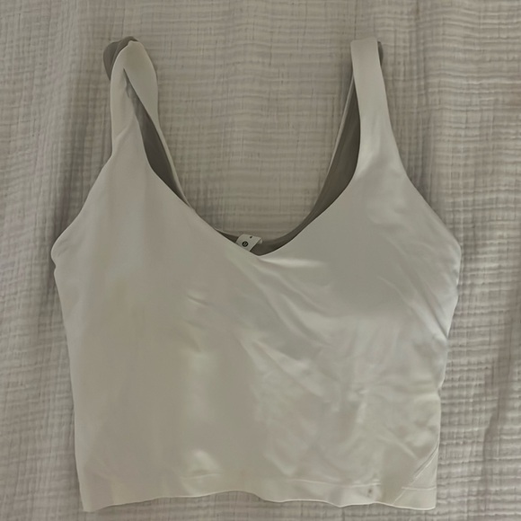 lululemon athletica | Tops | Lululemon White Align Tank | Poshmark